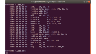 Running Auto-Vectorized Program on RISC-V Vector RTL Simulator | Luffca
